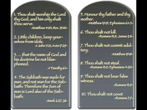 10 Commandments in the New Covenant | SoSpression Blog